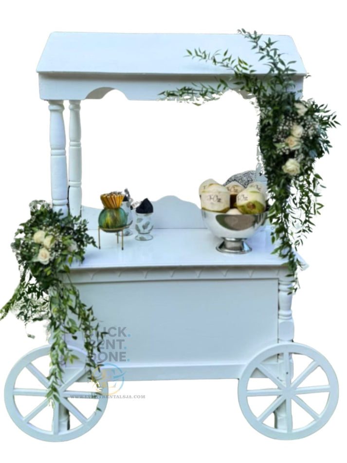 2nd Edition White Cart – Event Rentals