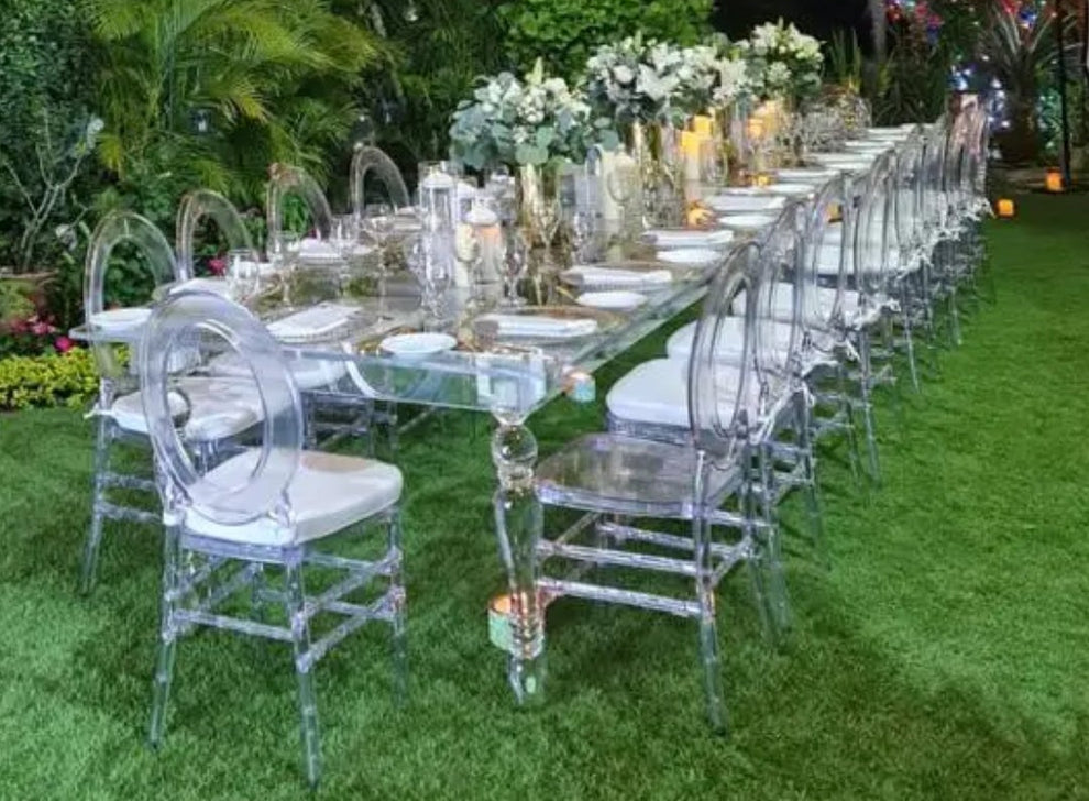 Acrylic Banquet Table – Event Rentals