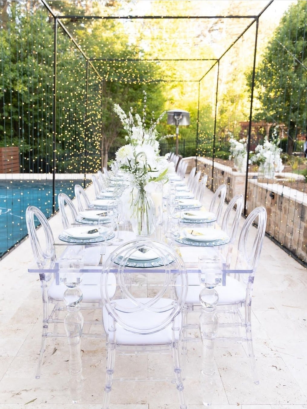 Acrylic Banquet Table – Event Rentals