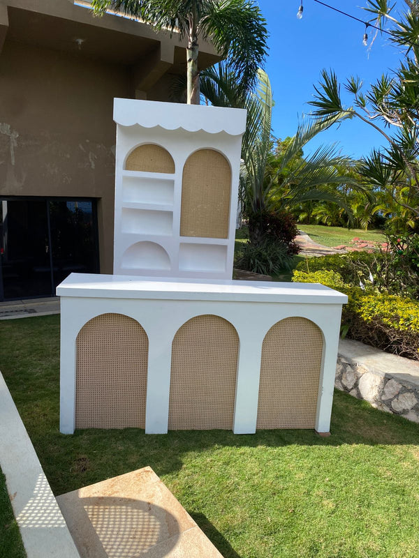 Rattan Bar Set – Event Rentals