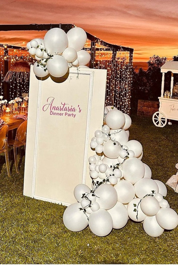 Frame Entrance Welcome Sign – Event Rentals