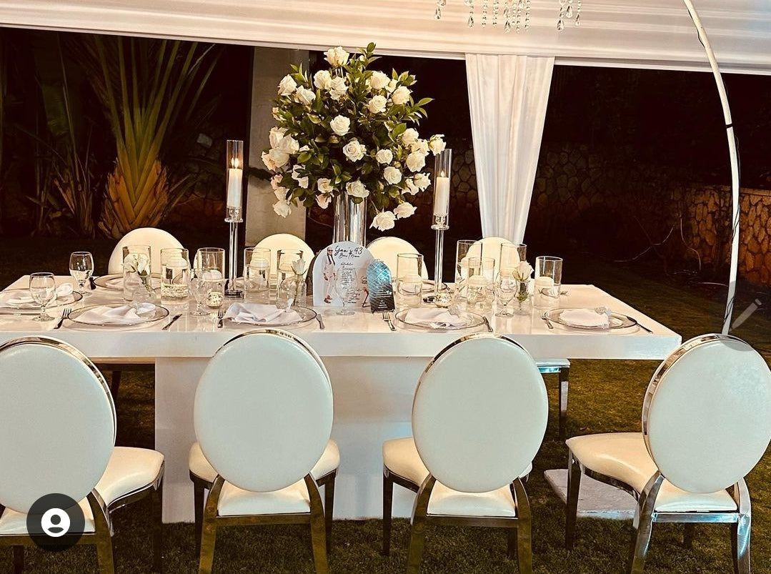 Classic White Table – Event Rentals