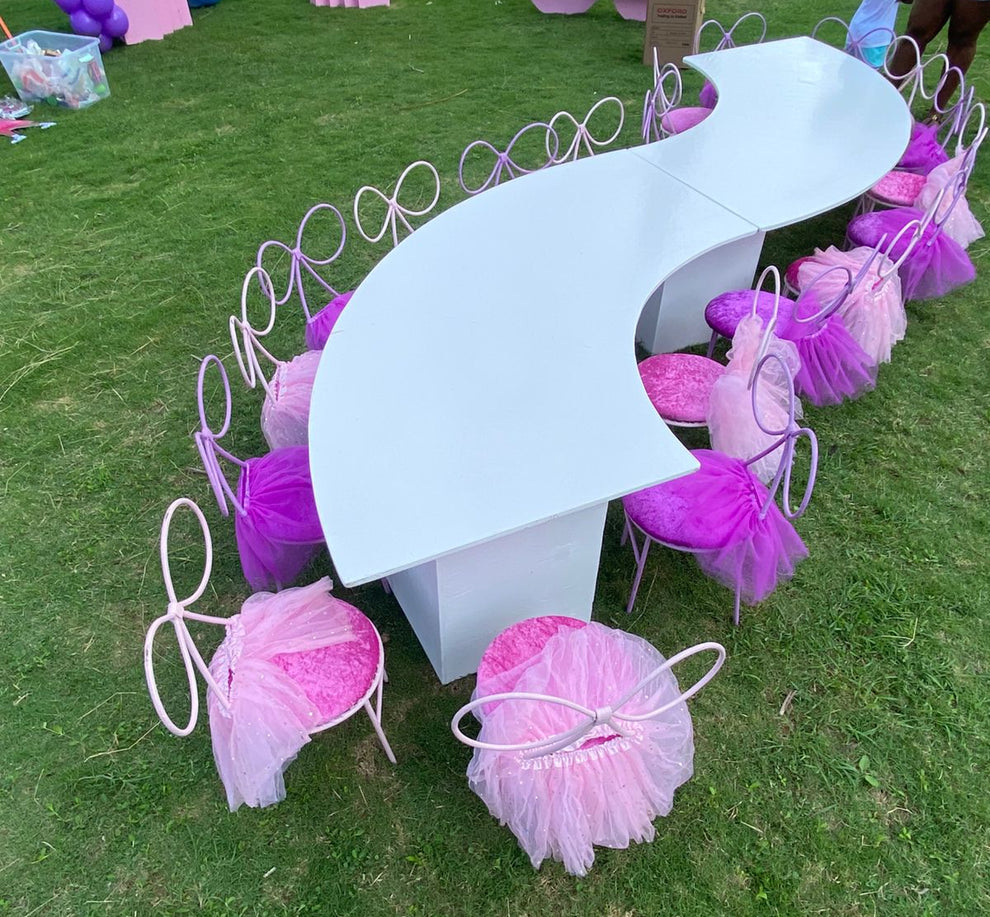 Kids Swirl Table – Event Rentals